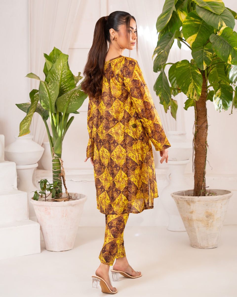 PRINTED ESSENTIAL CO-ORD - Vintage Flora – AYLA STUDIO